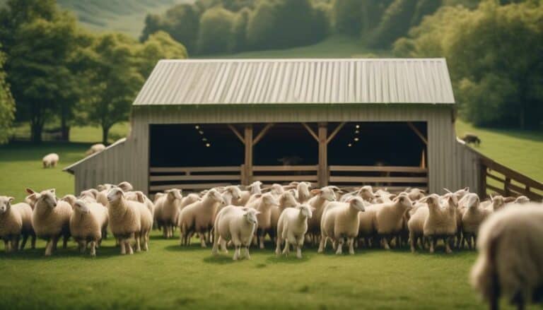 Outdoor Shelter Options For Sheep And Goats | The Ranching Guide